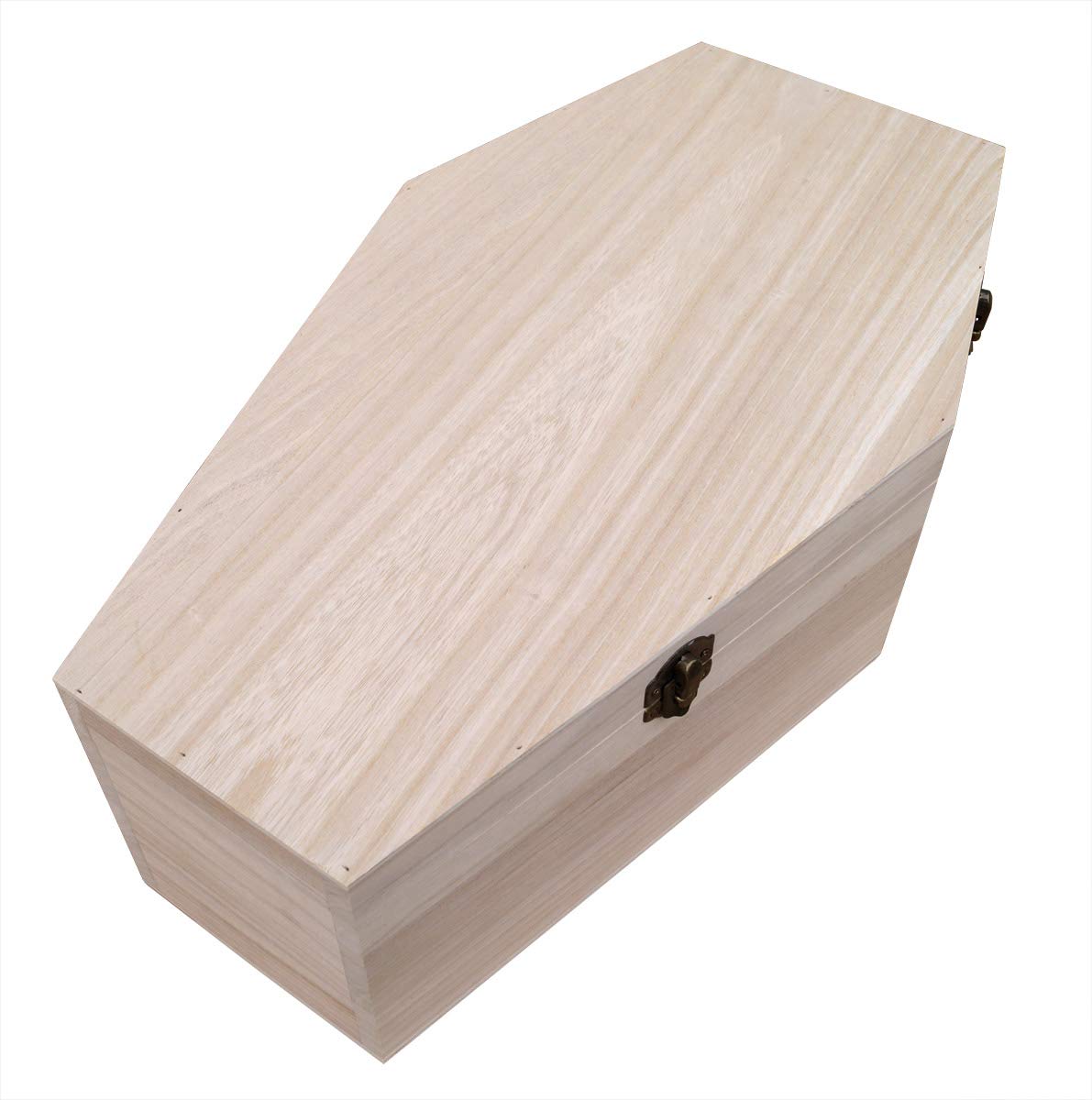 wooden pet coffin natural finish - size XL for medium-sized pets - pet ...
