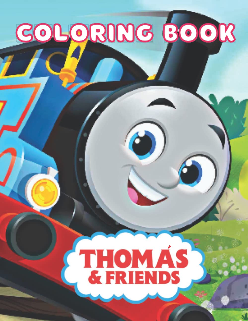 Buy Thomás and Friends Coloring Book: JUMBO Coloring Book With 100 ...