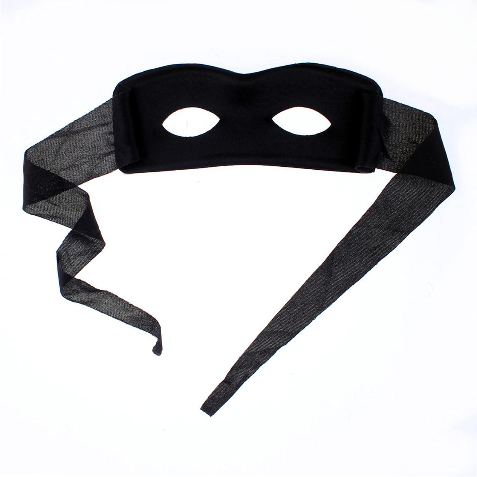 Amazon.com: Onwon Eye Mask Highwayman Robber Fancy Dress Black Bandit ...