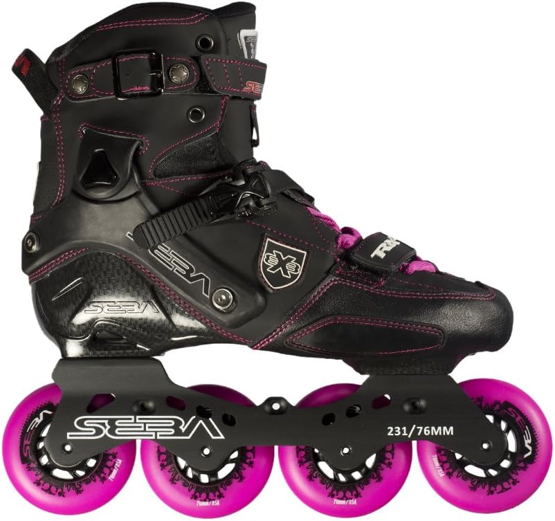 Seba Patines en Línea Trix 2 Women Deluxe Negro EU 39 : Amazon.es: Moda