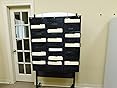 Amazon.com : 20 Pockets Hanging Wall File Organizer, KIKIGOAL Heavy ...