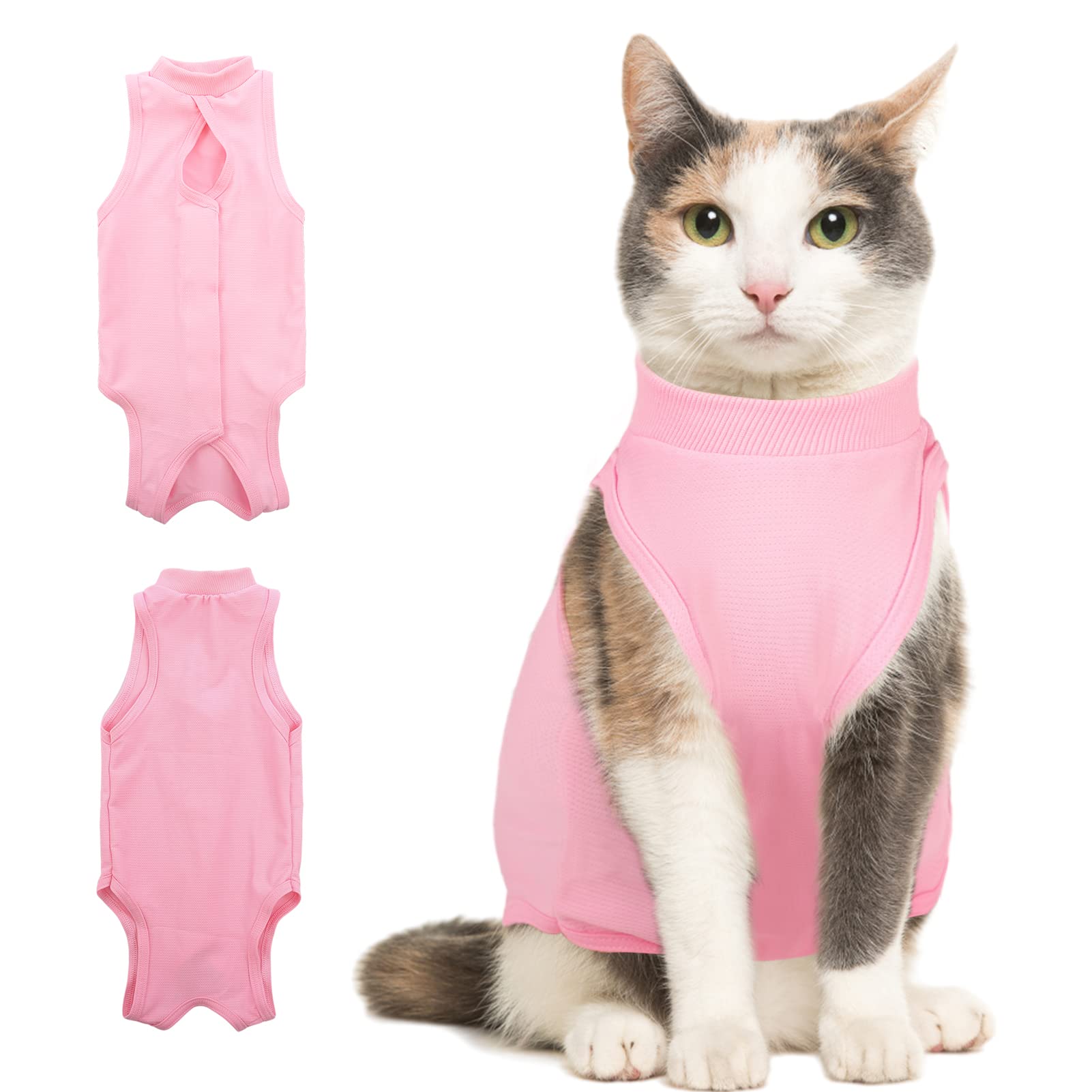 Buy KOESON Cat Recovery Suit, Cat Cone Alternative Surgery Recovery ...