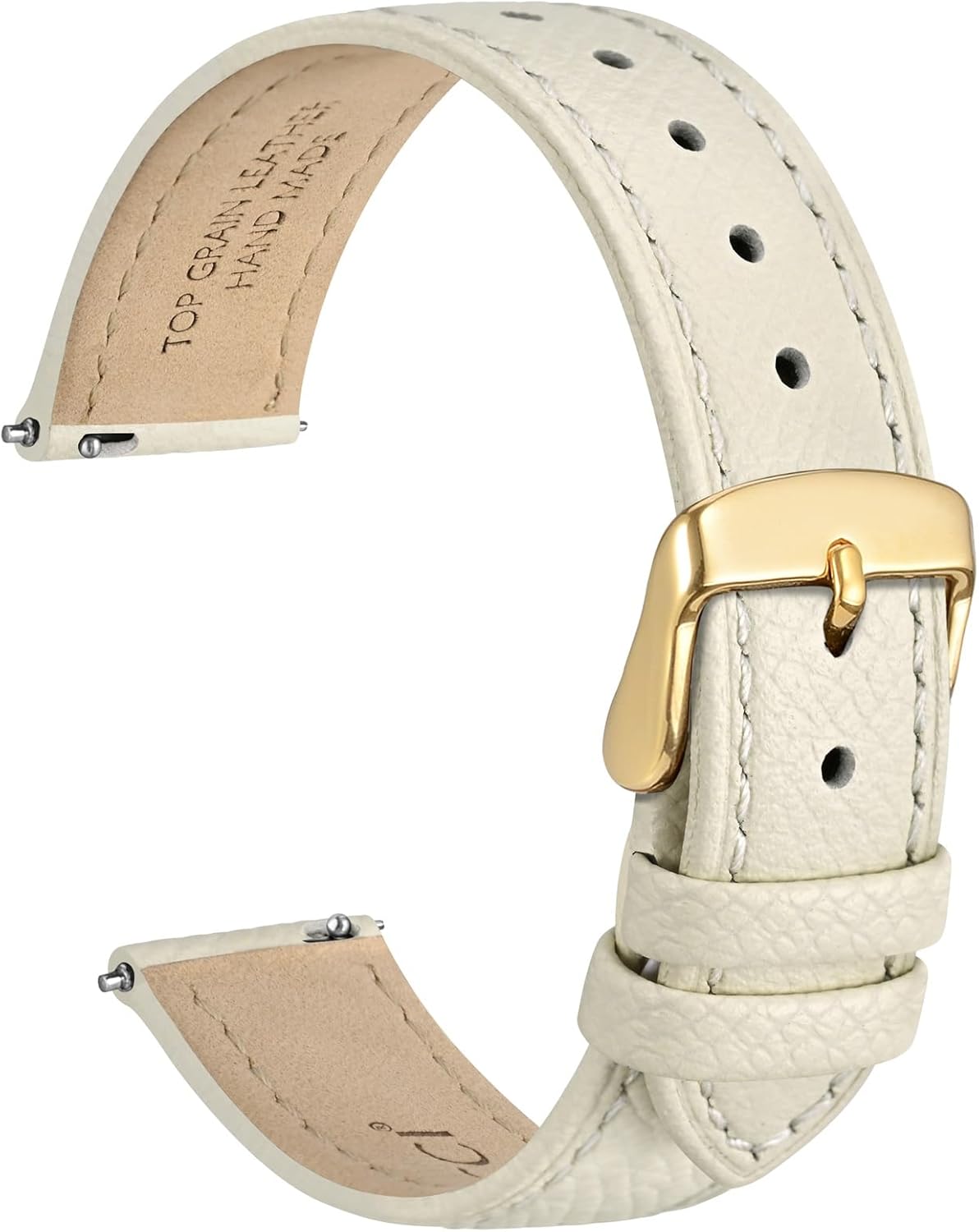 Amazon.com: WOCCI Correas de reloj Grace, cuero de grano superior ...