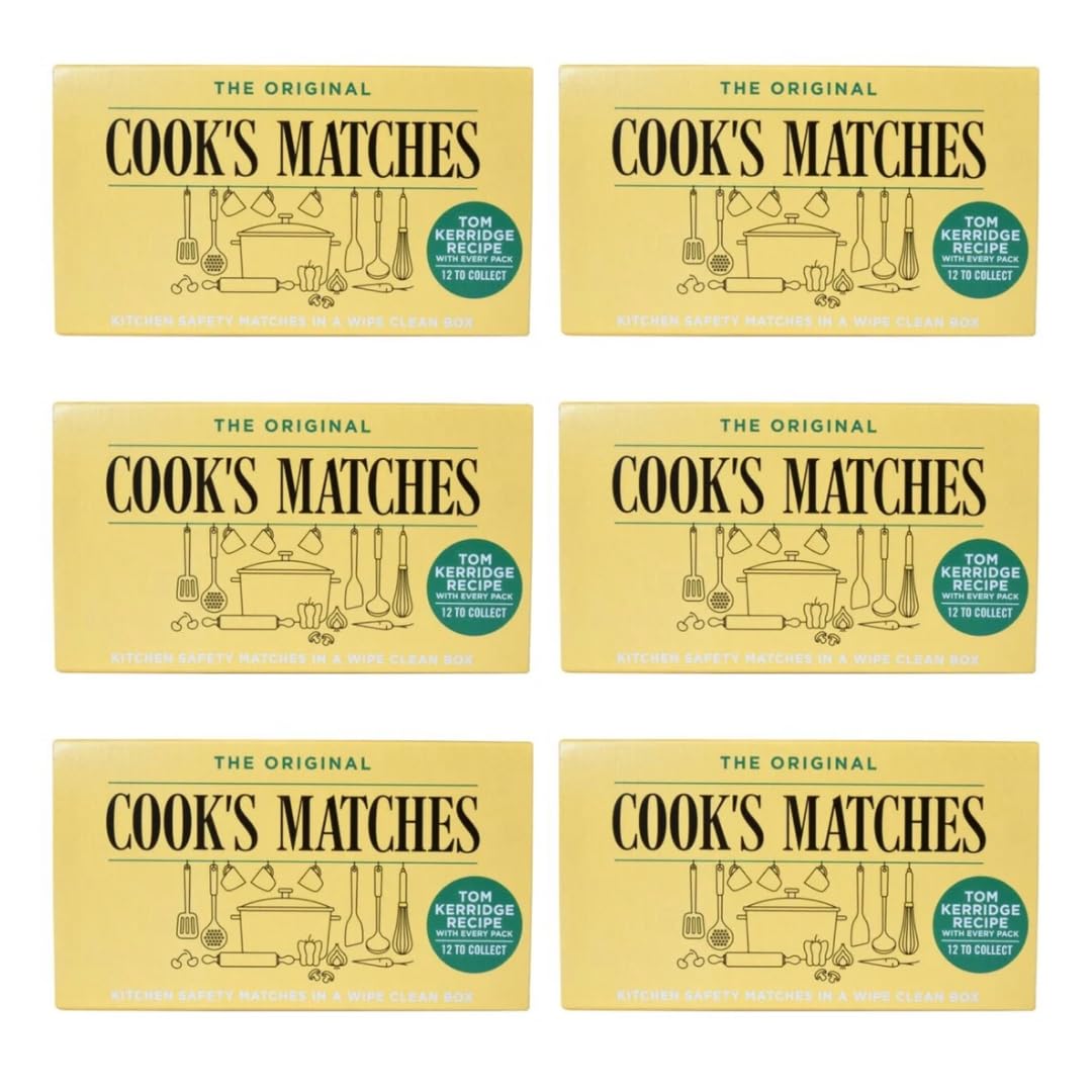 Cook’s Original Safety Matches (Pack of 6) Multipack Approx 1320 ...