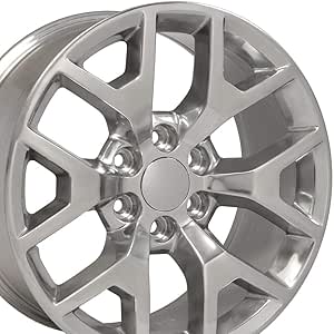 Amazon.com: OE Wheels LLC 20 inch Rims Fits Chevy Silverado Tahoe Sierra Yukon Escalade CV92 ...