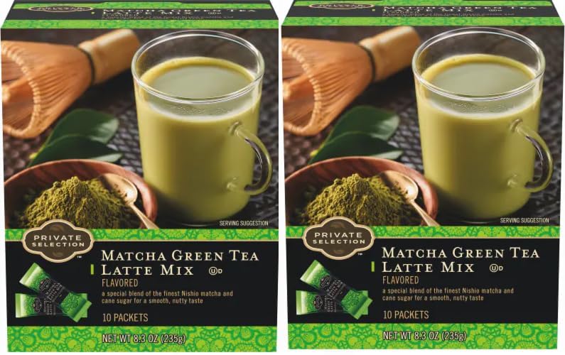 Amazon.com: Pack Of 2 Matcha Green Tea Latte Mix 10 ct. : Grocery ...