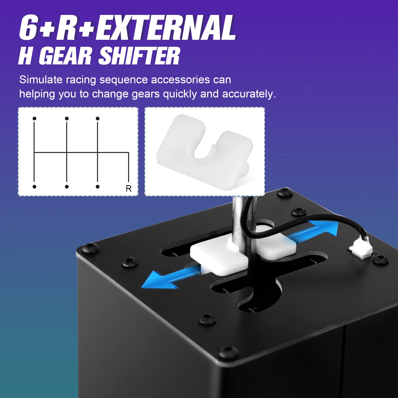 Snapklik.com : Aikeec USB Simulator Shifter For ATS ETS Dust WRC Sim ...