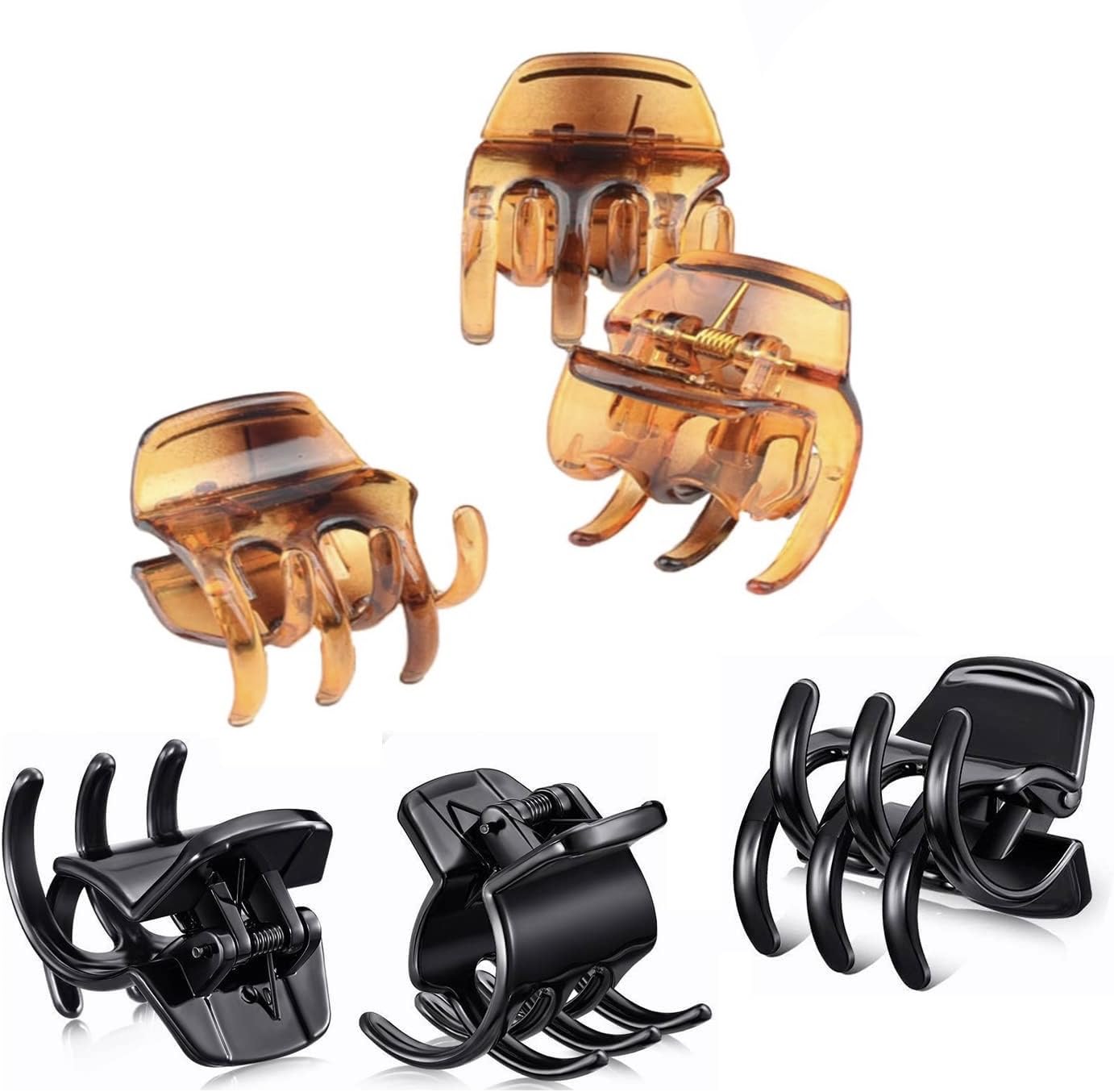 JUNRU 12 Pieces Hair Claw Clips Medium Size Hair Claws Hair Styling ...