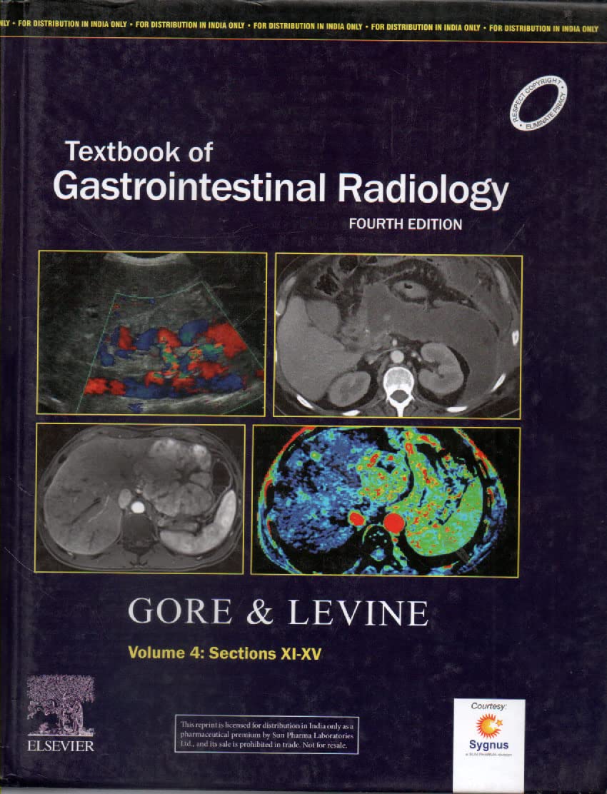 Amazon.in: Buy Textbook of Gastrointestinal Radiology Vol 4 Sections XI ...