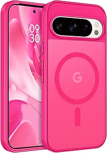 Amazon.com: BENTOBEN for Google Pixel 9 Pro XL Case [Compatible With Magsafe] Translucent Matte ...