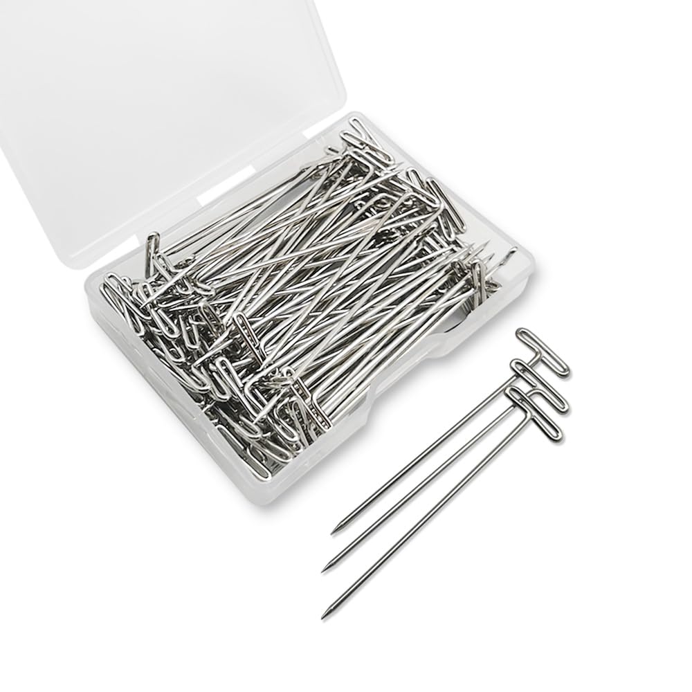 Alamic T Pins 100 Pack 2 Inch T Pins For Blocking | Desertcart INDIA