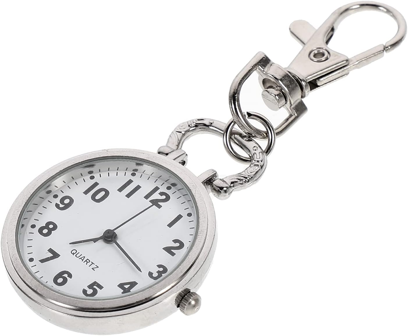 Fob Watch Clip On Watch Easy to Read Portable Quartz Watches Backpack ...