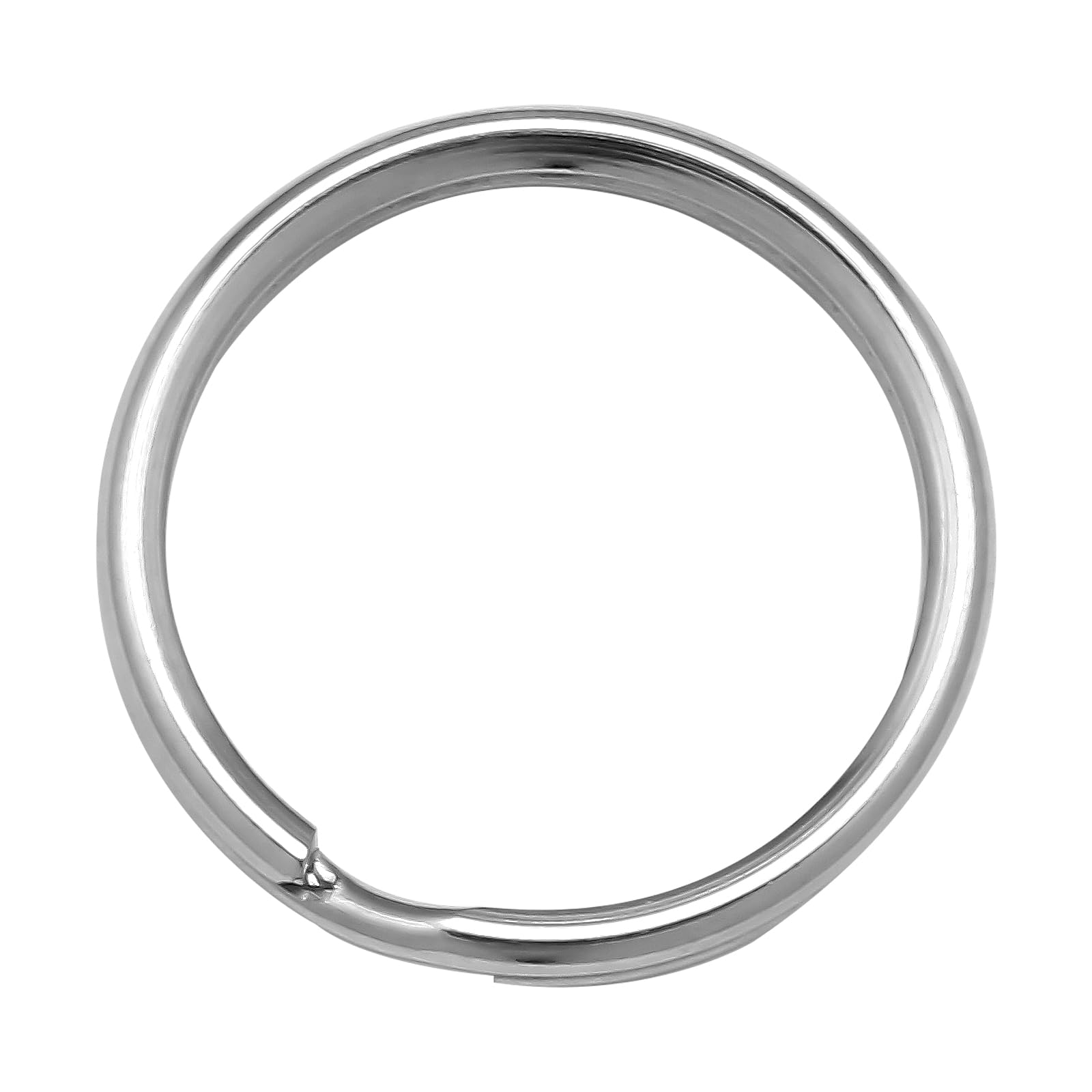 OSELTYATH 100pcs Small Round Split Rings, Silver Key Ring Hoops ...