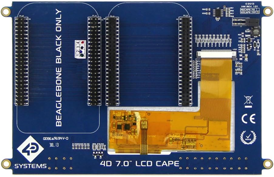 Cloud LED 7 Inch LCD Cape for Beagle Bone Black Touch Display - Amazon.com