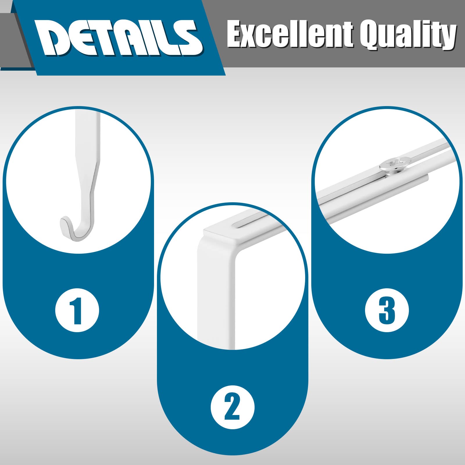 Snapklik.com : Amylove 12 Pcs Adjustable Cubicle Hangers Universal ...