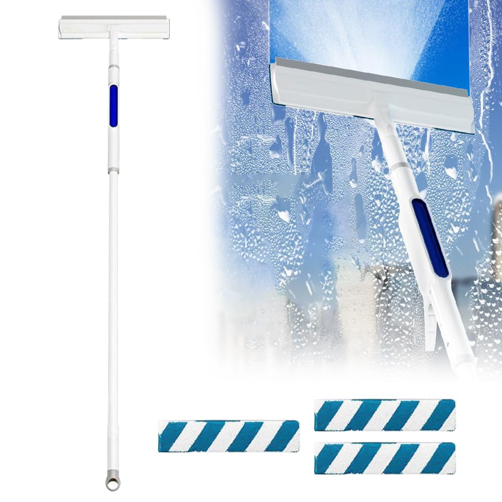 Amazon.com: Squeegee for Window Cleaning with Spray, Double-Sided Spray ...