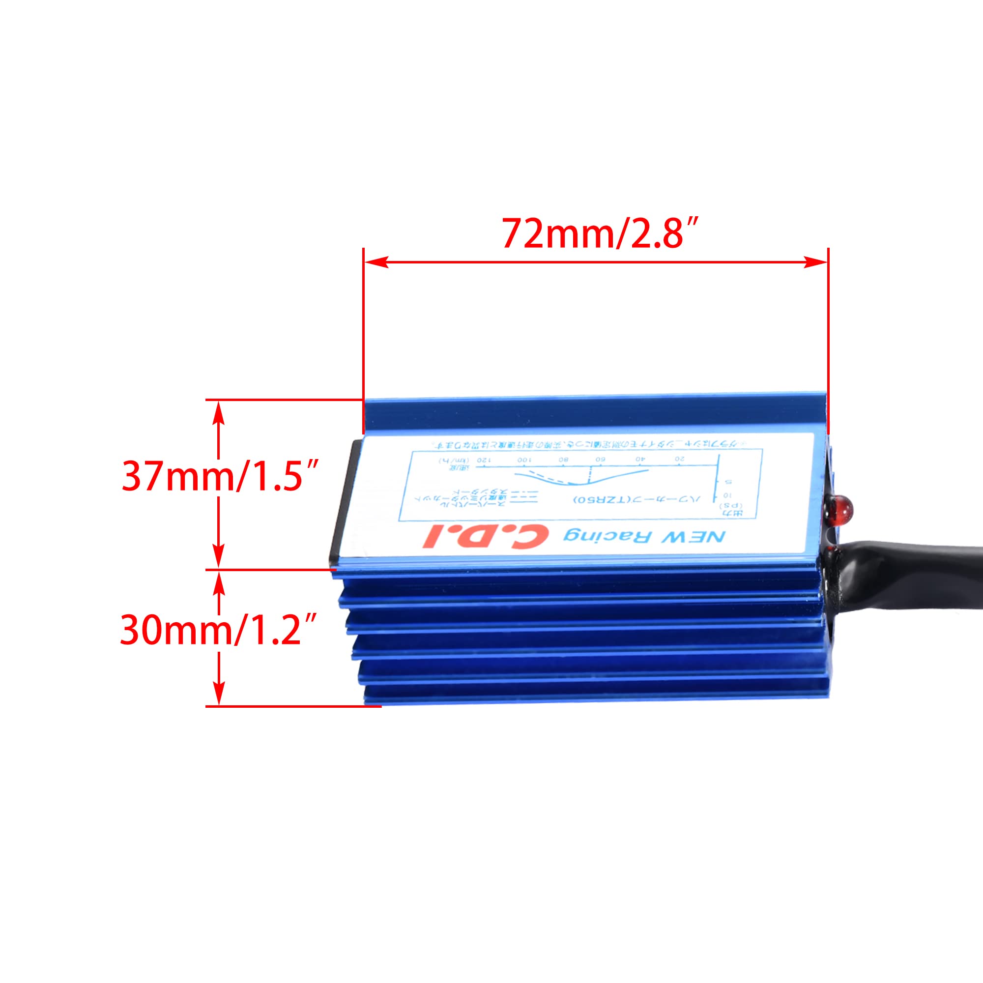 Snapklik.com : 6 Pin AC Ignition Racing CDI Replacement For GY6 139QMB ...