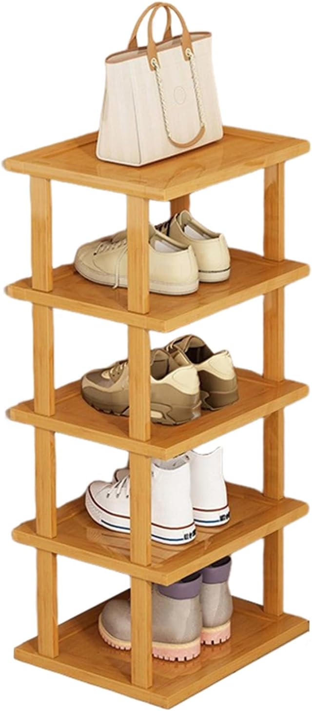 Amazon.com: euppaury 5/7/8 Tiers Space Saving Corner Shoe Shelf ...