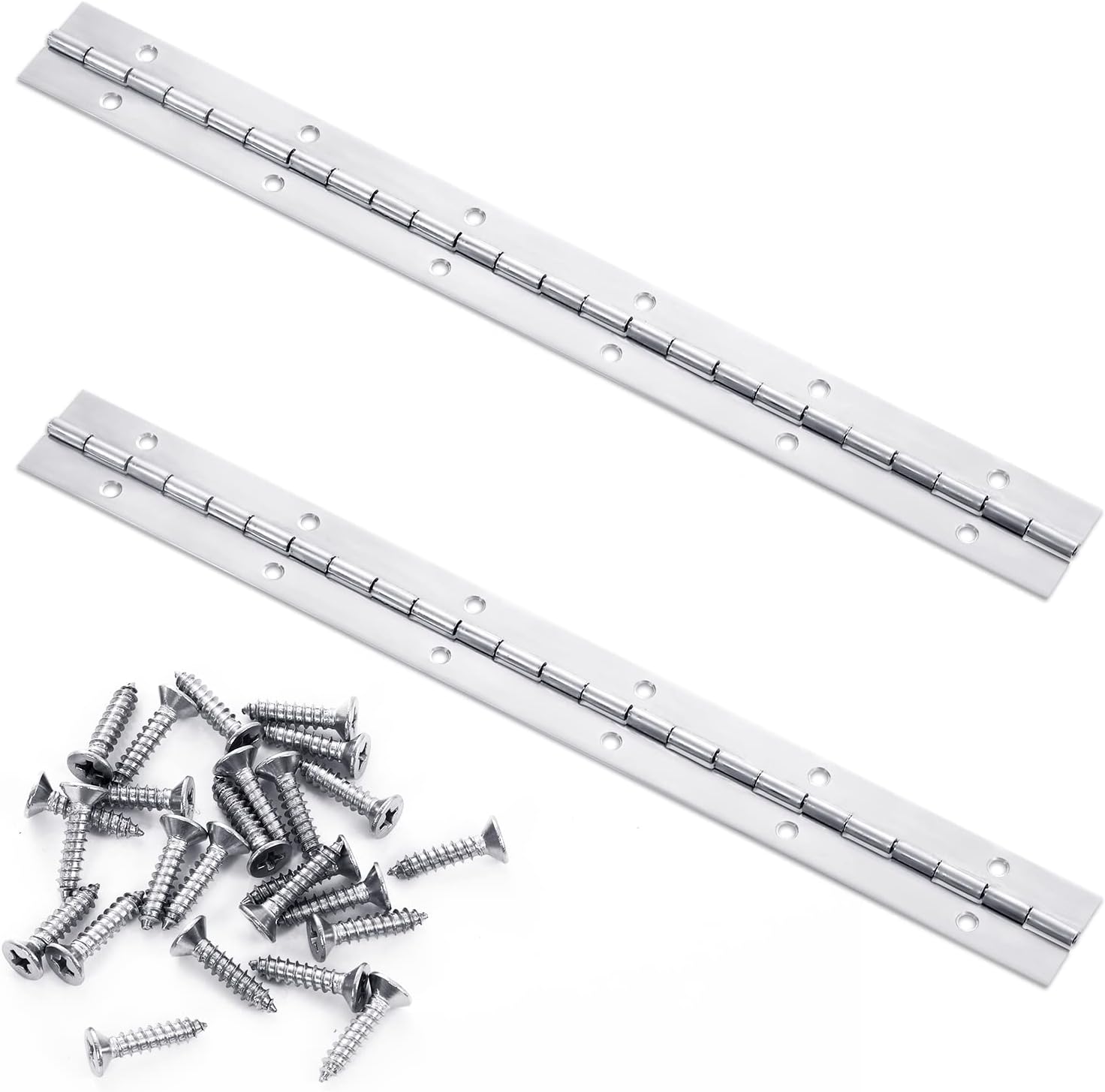 iplusmile Steel Metal Piano Hing, Stainless Steel Piano Hinge with ...