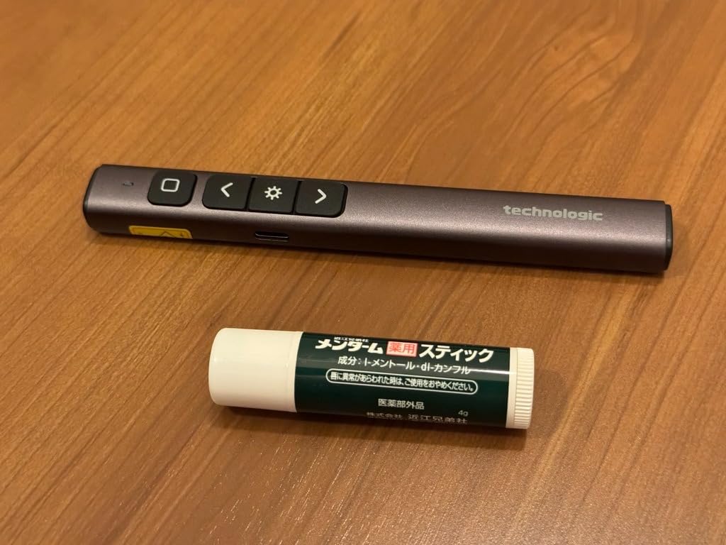 Amazon.co.jp: テクノロジック technologic 「電池がいらない レーザーポインター NEO」 充電式 ポインター レーザー パワーポイント リモコン インボイス 適格請求 ...
