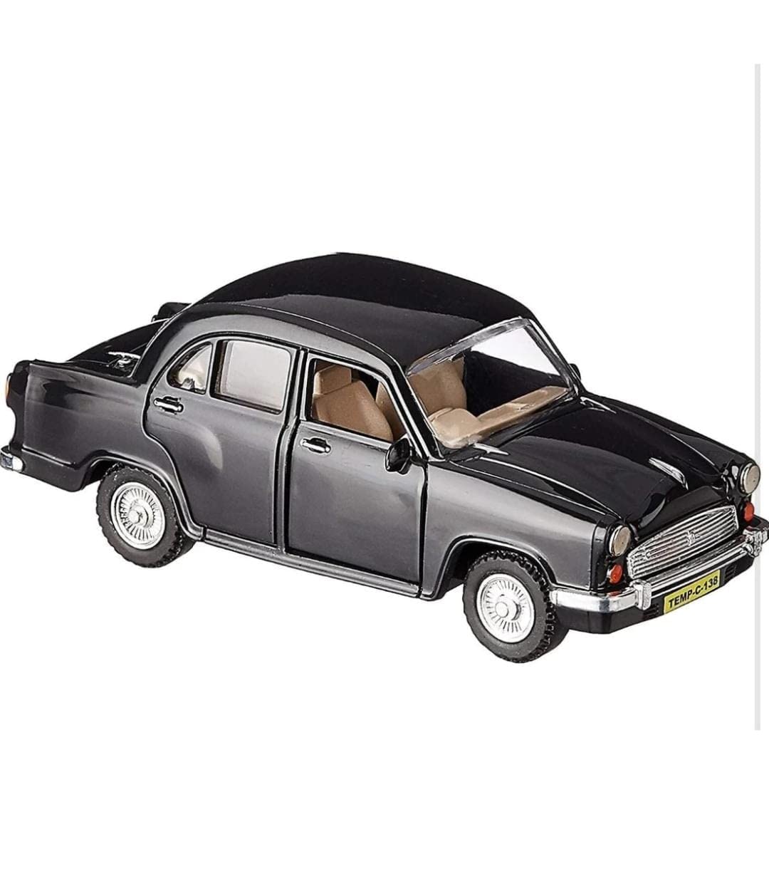 Manos Car Ambassdor Black Double Door Toy for Kids : Amazon.in: Toys ...