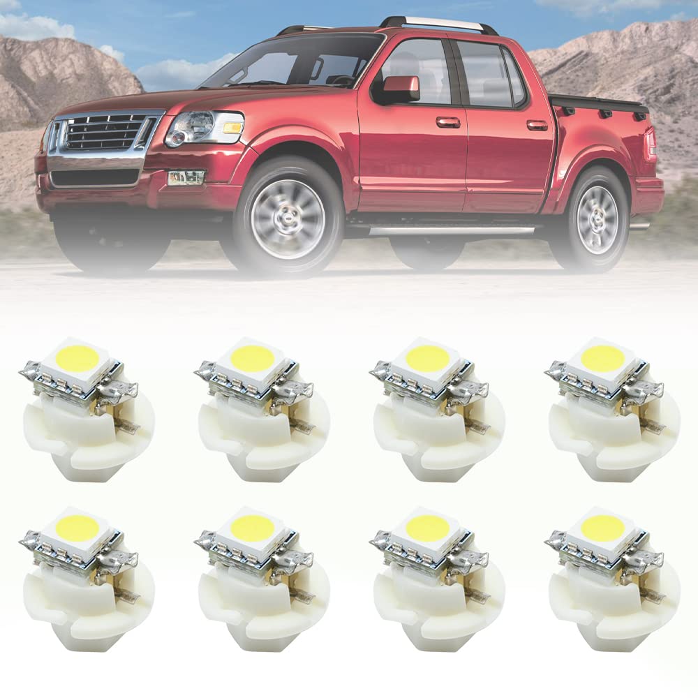 Amazon.com: White LED Dashboard Instrument Panel Gauge Cluster Lights ...