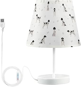 YYZZH Table Lamp German Shorthaired Pointer Dog Pattern Puppy Animal ...
