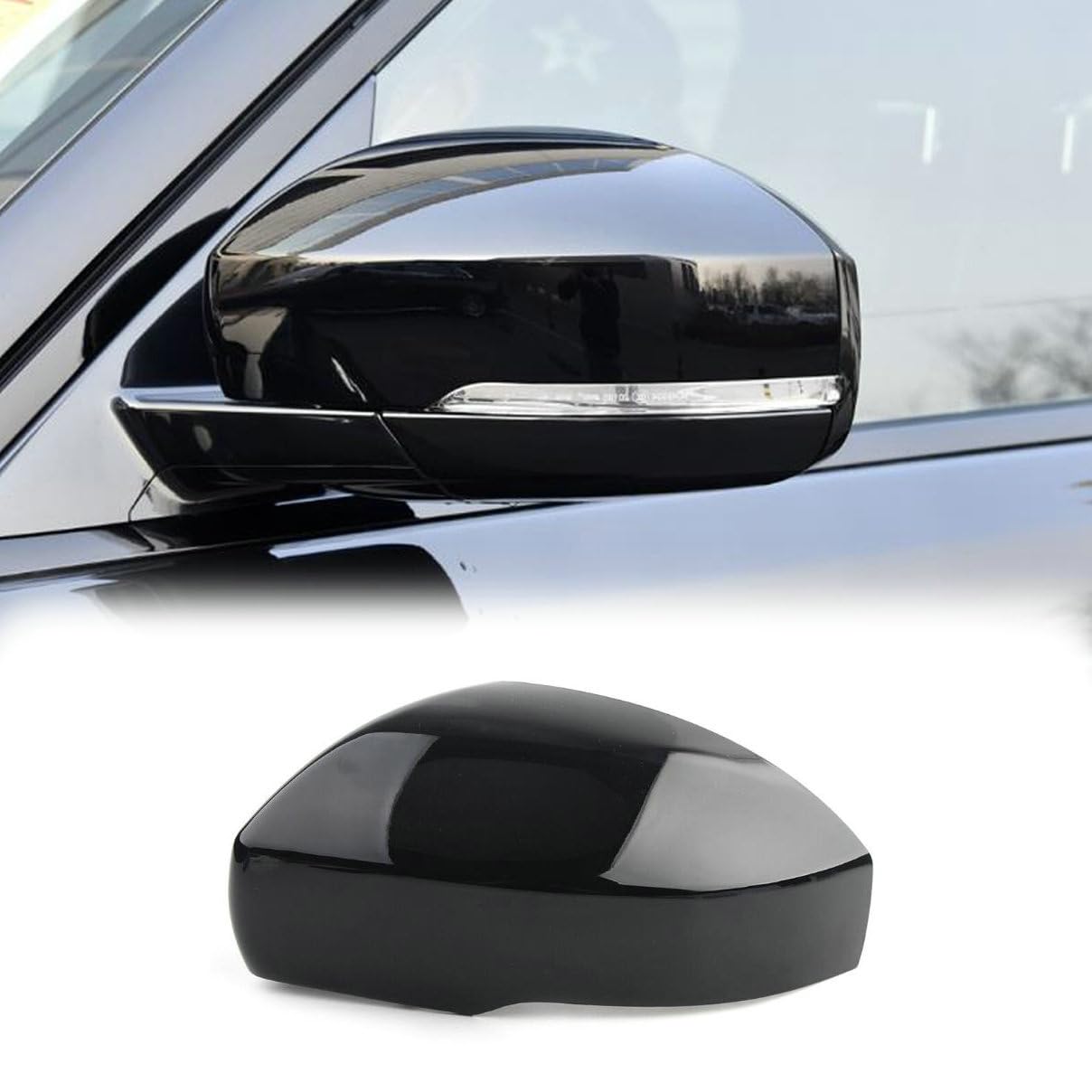 Amazon.com: Door Side Rear View Mirror Cover Cap for Land Range Rover ...