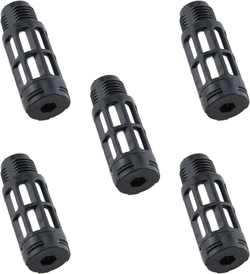 Amazon.com: uxcell Plastic Pneumatic Muffler Exhaust Air Line Silencer ...