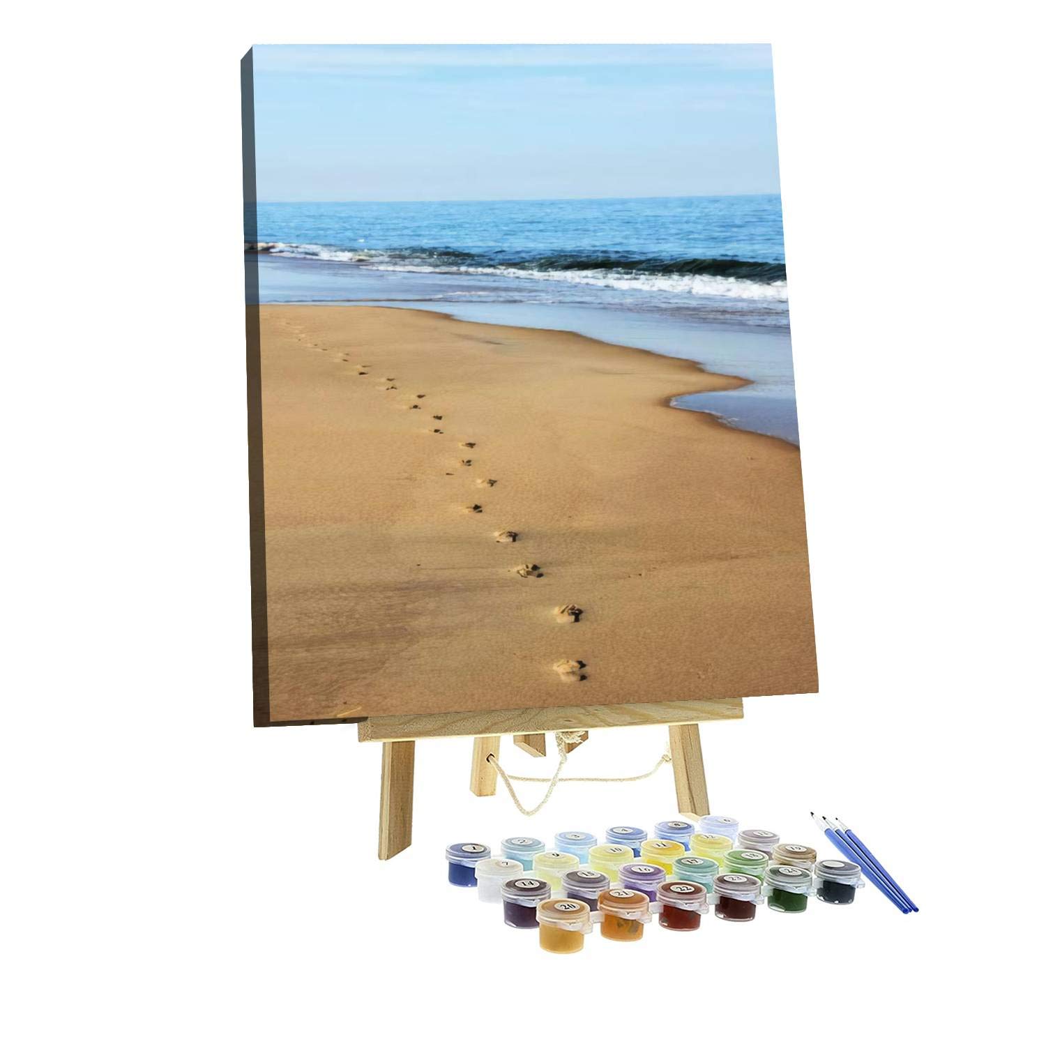 Sand Acrylic Painting