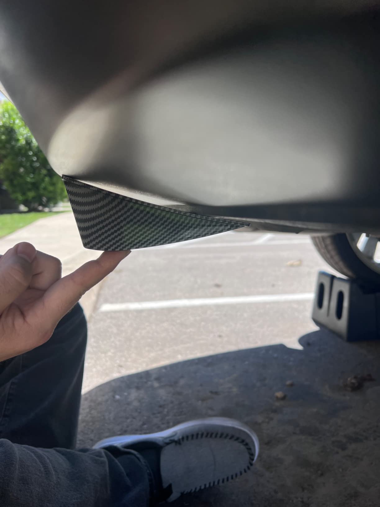 $5/mo - Finance Automotive 4PCS Universal Rear Bumper Lip Diffuser ...