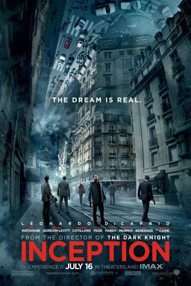 Inception Leonardo Dicaprio Poster Inception |Teaser Trailer