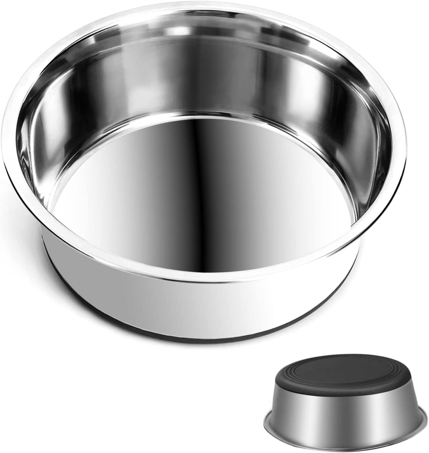 SUOXU Thick Stainless Steel Dog Bowls Large Dog Bowl With Non slip suoxu-thick-stainless-steel-dog-bowls-large-dog-bowl-with-non-slip