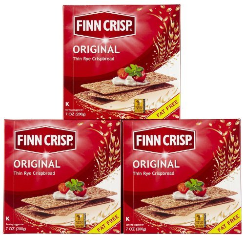 Amazon.com: Finn Crisp Original, Delicately Thin Rye Crispbread, Boxes ...