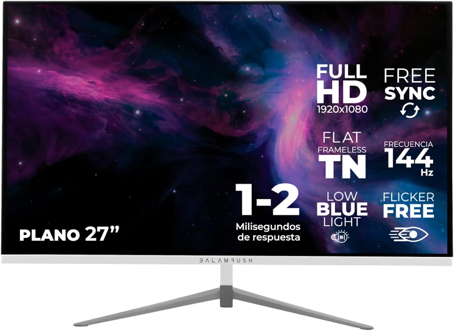 Balam Rush Monitor Gamer 27 Ultra Odyssey MTX27G Full HD 144Hz HDMI BR ...