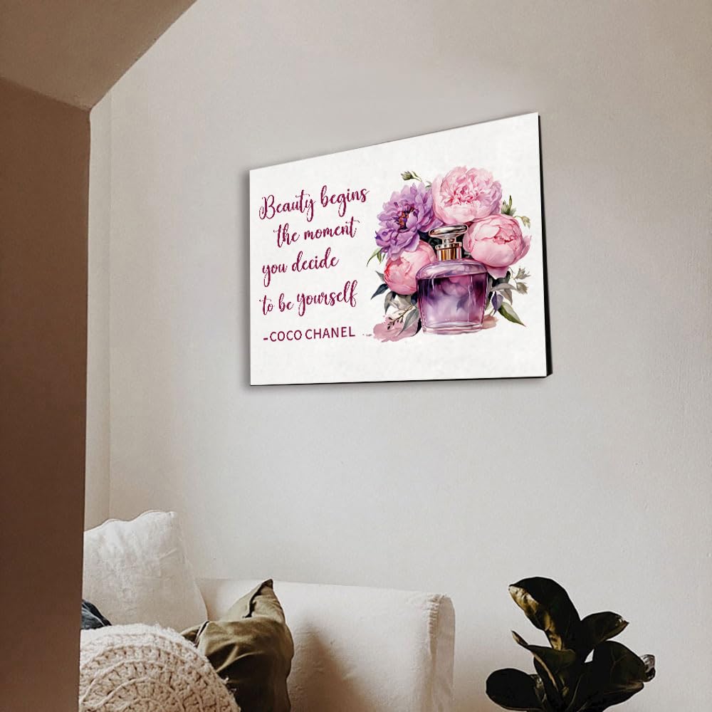 Coco Chanel Canvas Quotes