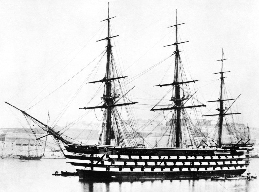 HMS VICTORIA 121 GUNS 1880 — The Royal Mile Gallery