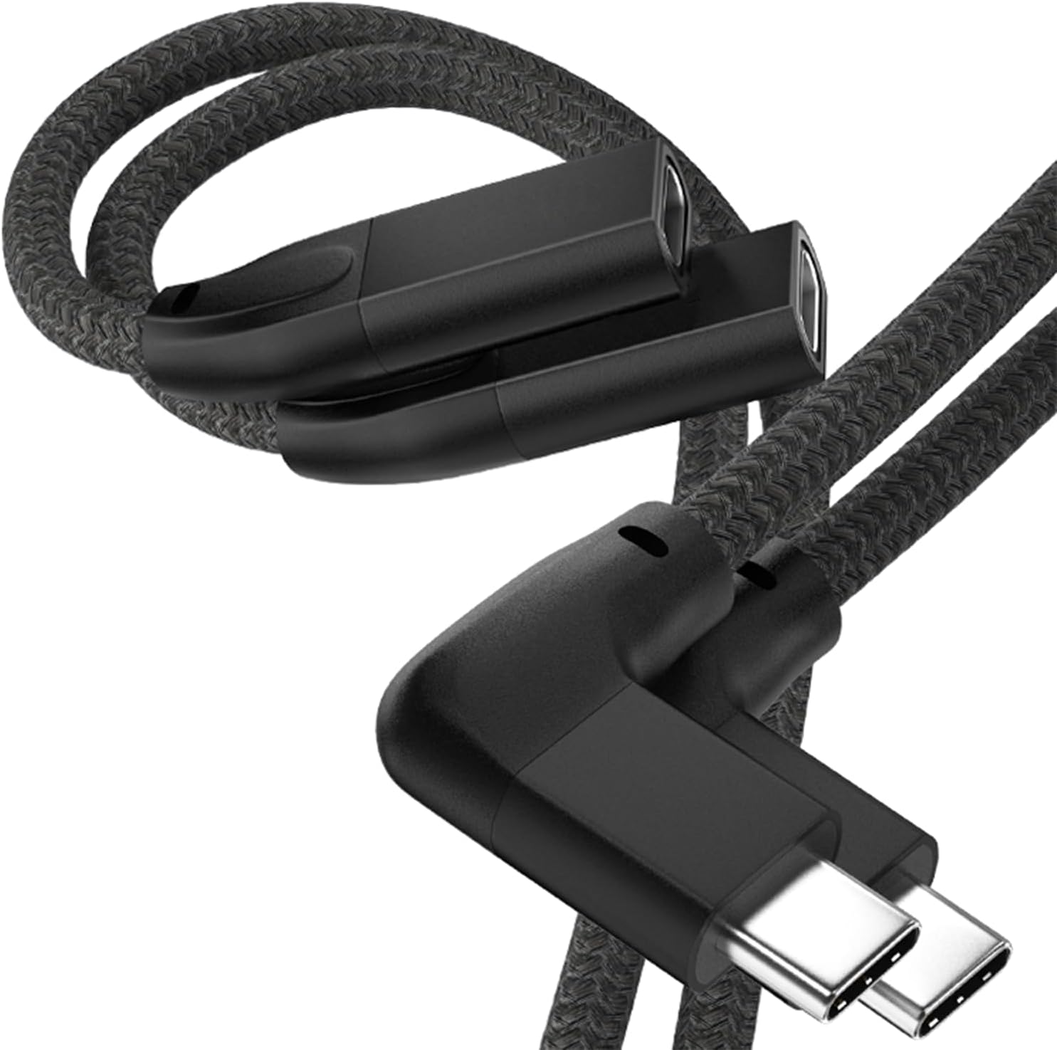 Amazon.com: UseBean Right Angle USB C Extension Cable 1.6FT, 90 Degree ...