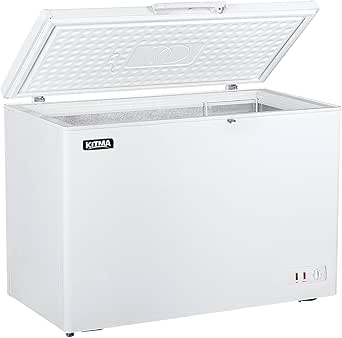 Amazon.com: KITMA Large Chest Freezer - Deep Ice Cream Freezer with 2 ...
