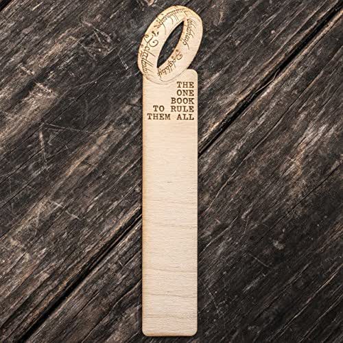 Amazon.com: Bookmark - Customizable - The One Book to Rule Them All ...