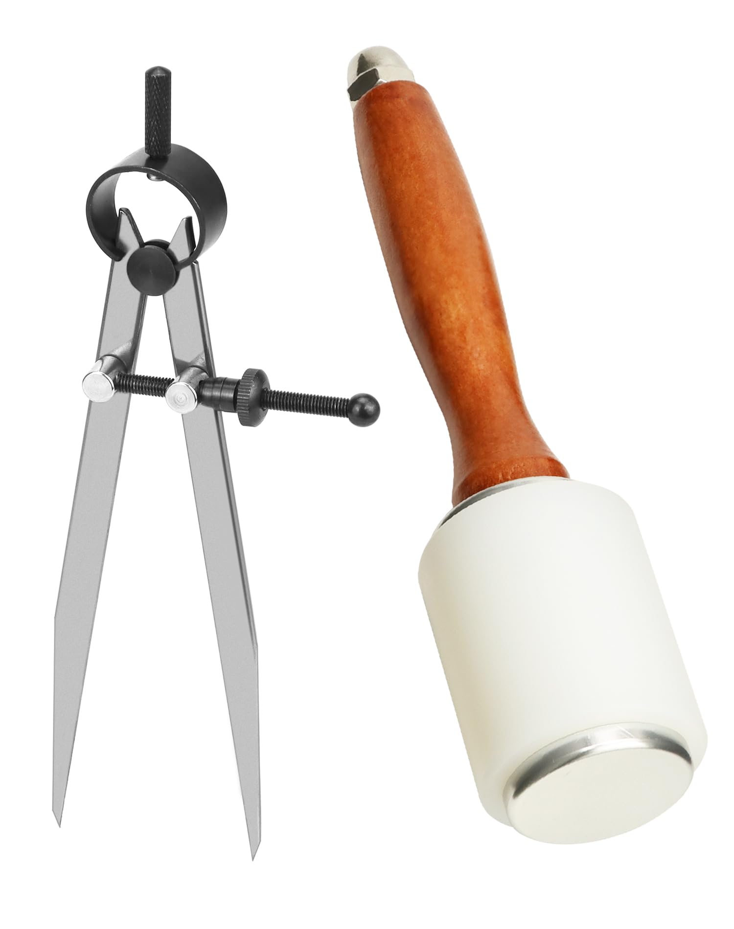 Snapklik.com : Leather Carving Hammer Set, DIY Leather Craft Mallet ...