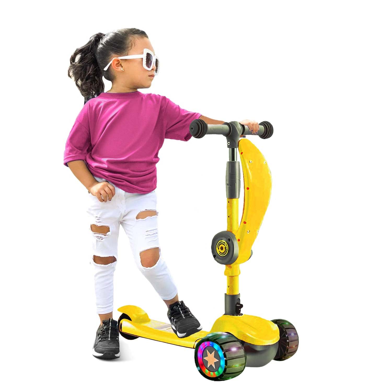 Road Runner Scooter for Kids of 3 to 14 Years Age 4 Adjustable Height ...
