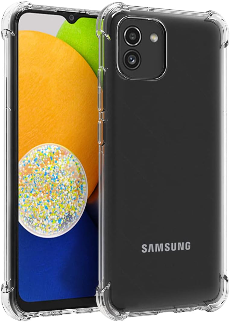 Amazon.com: Samsung Galaxy A03 Soft Clear, Clear : Cell Phones ...