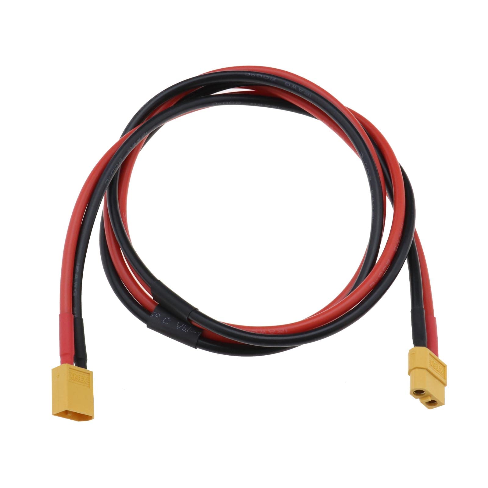 ECSiNG XT60 Male to XT60 Female Connector Adapter Cable 12AWG XT60 ...
