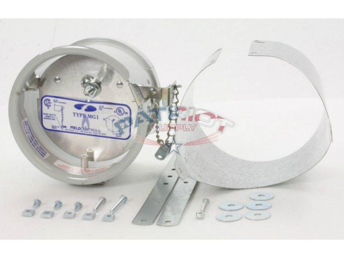Amazon.com: Field Controls 46198901 4MG1 4" MG1 Barometric Draft ...