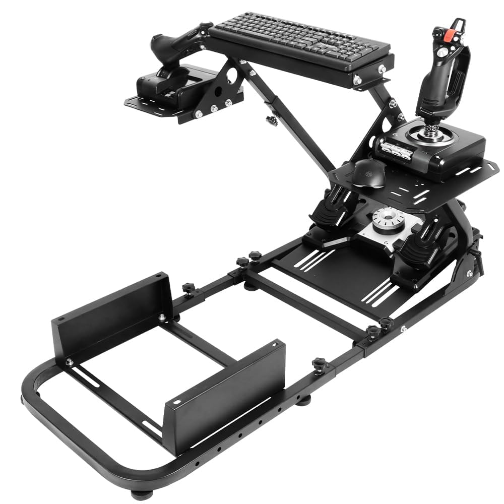 Gazzyt Racing Simulator Cockpit Sim Flight Cockpit Fit For Logitech ...