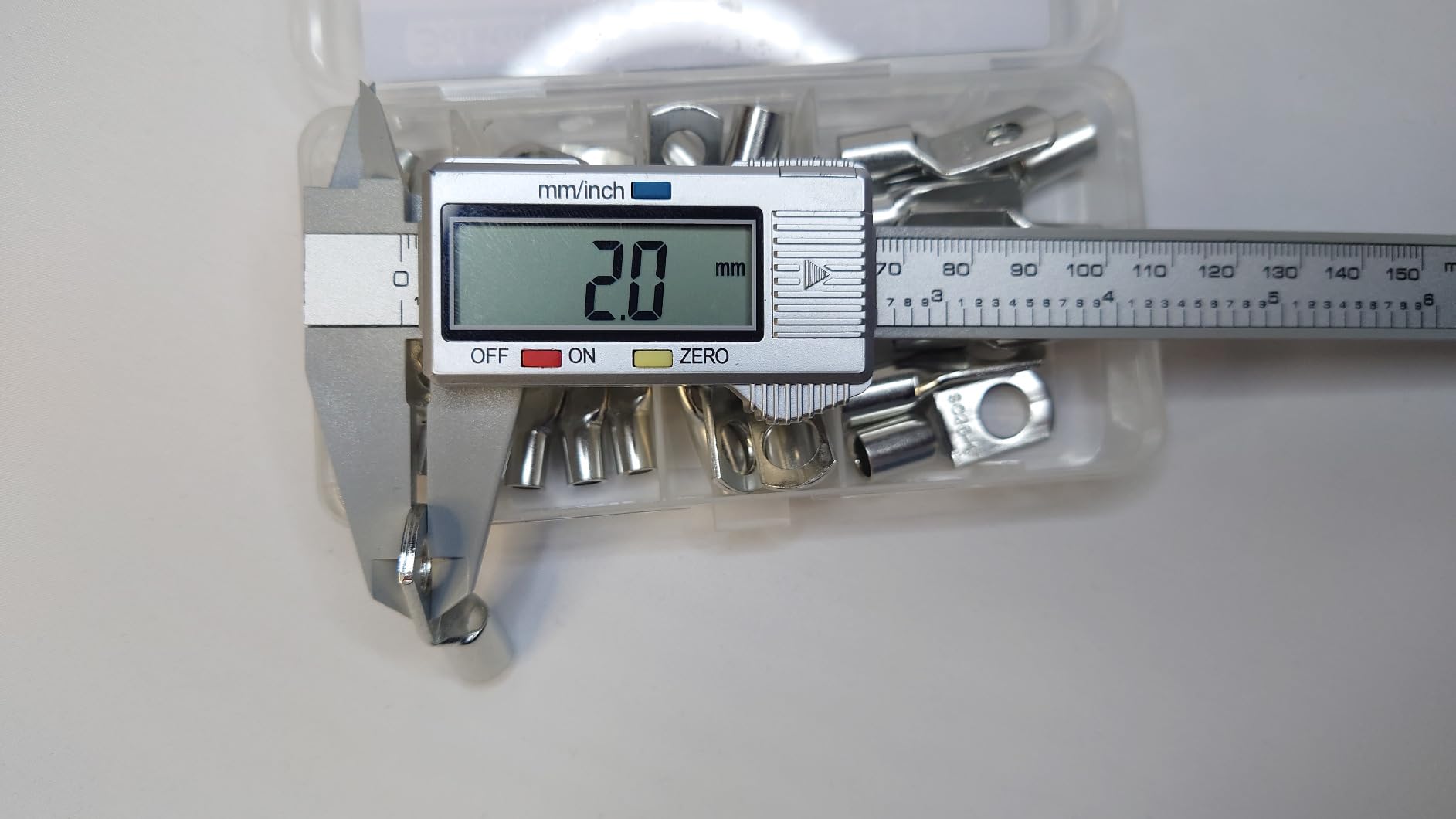 Bolatus 24Pcs Cable Lugs, Cable Crimps Bolt Hole Tinned Copper ...