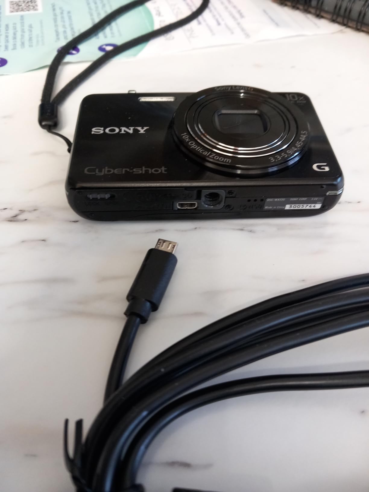 USB Cable to Micro USB 1M for Sony Cyber-Shot DSC-WX150, DSC-WX200, DSC ...