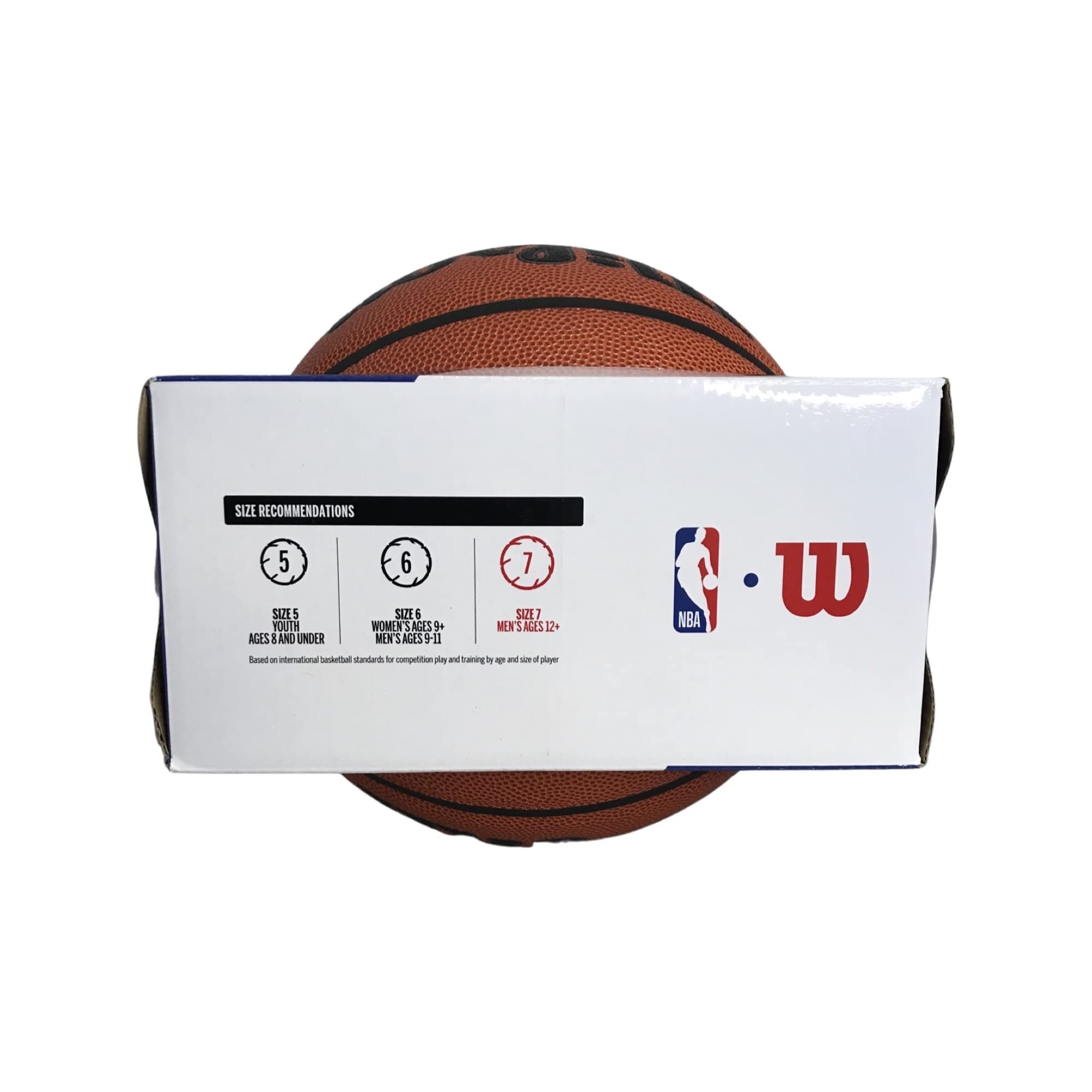 WILSON Signature Series Indoor/Outdoor NBA Basketball - Size 7