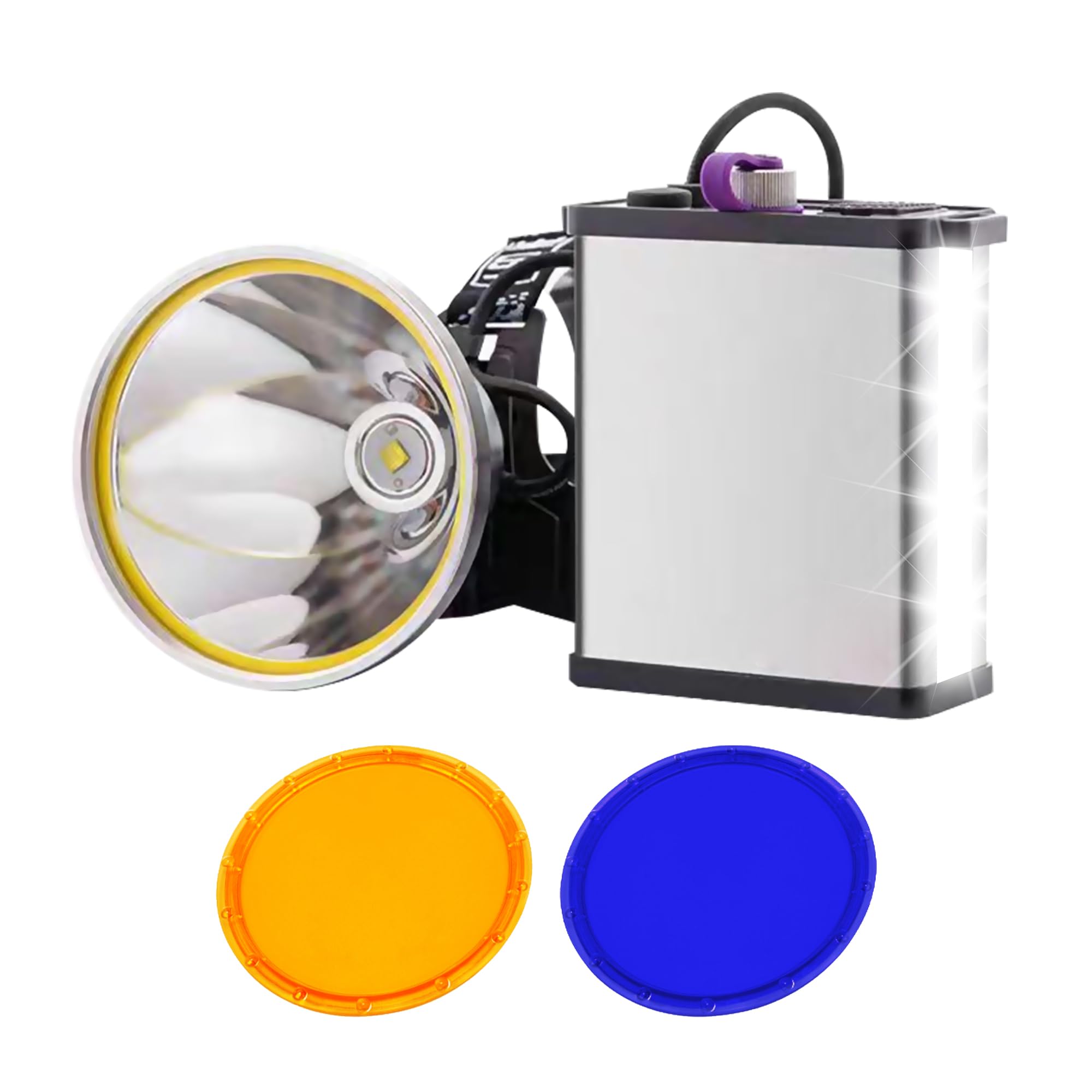 Snapklik.com : High Power Coon Hunting Lights, Motion Sensor Mining LED ...